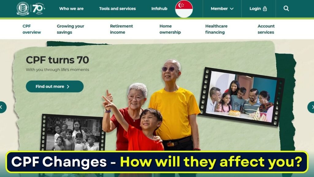 CPF changes from 1 Jan 2026 raise the salary ceiling to S$8,000, How ...